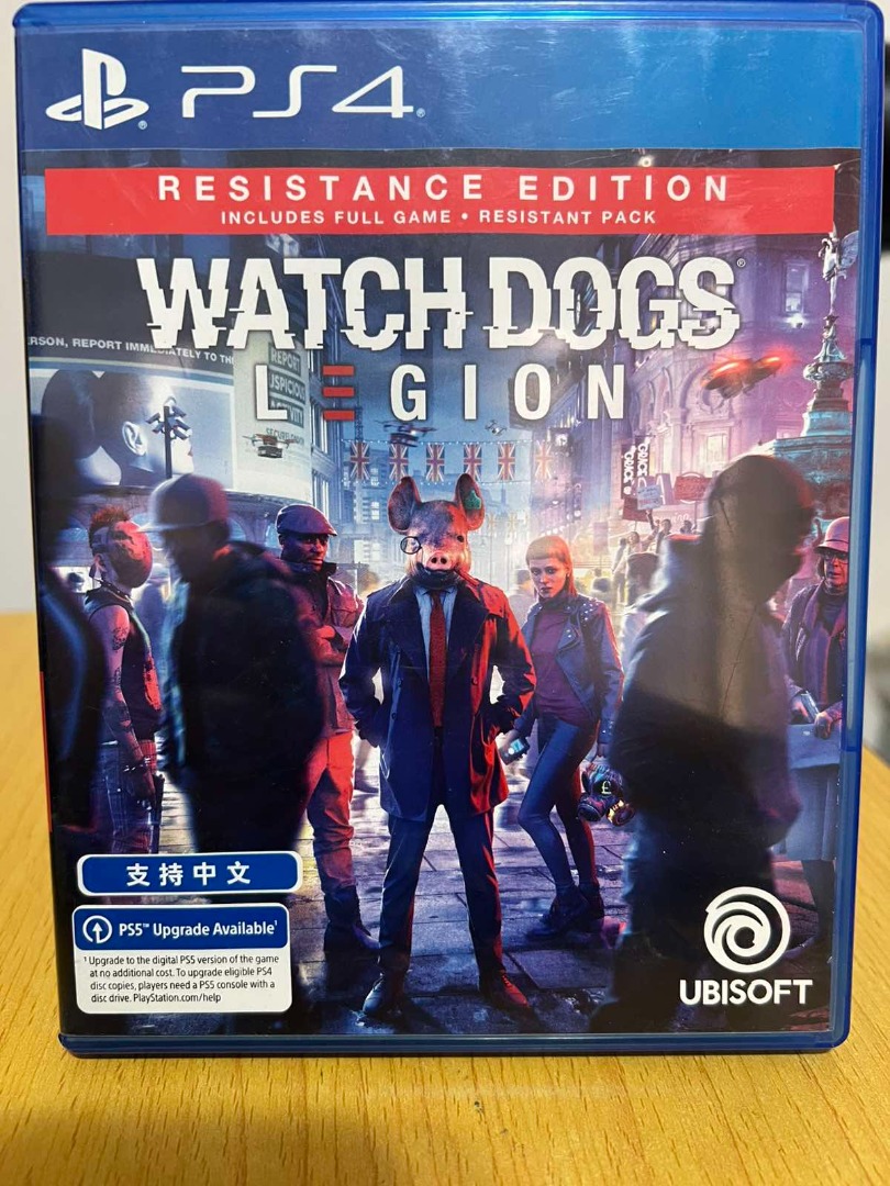 PS4 Watch Dogs Legion Disc edition / Lightly Used, Video Gaming, Video ...