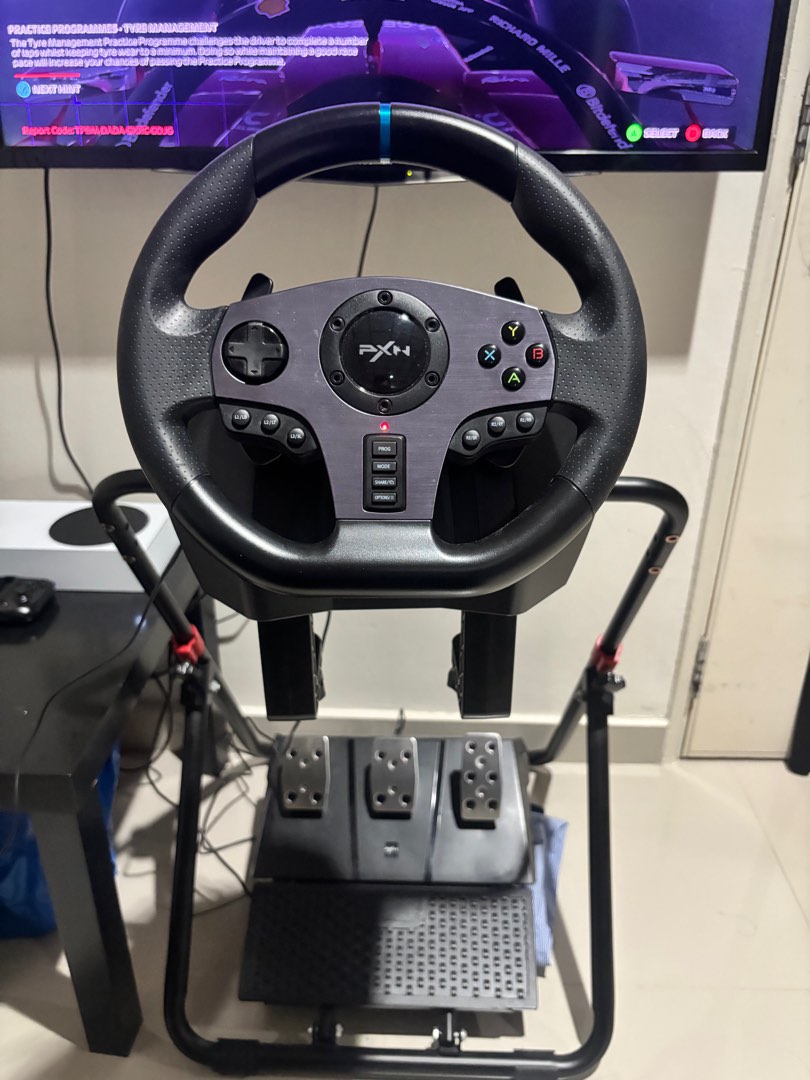 PXN V9 Gaming Racing Wheel with Stand, Video Gaming, Gaming Accessories ...