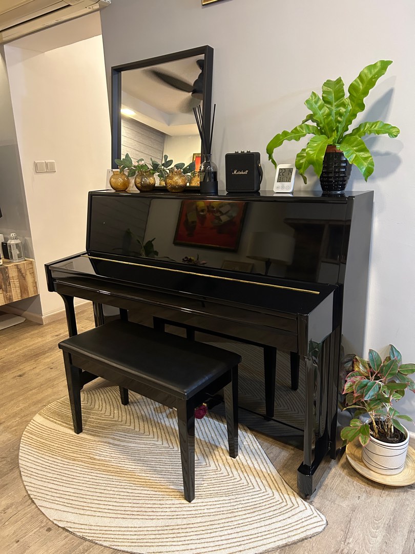 Ritmuller Upright Piano UP-110R2 EP, Hobbies & Toys, Music & Media ...