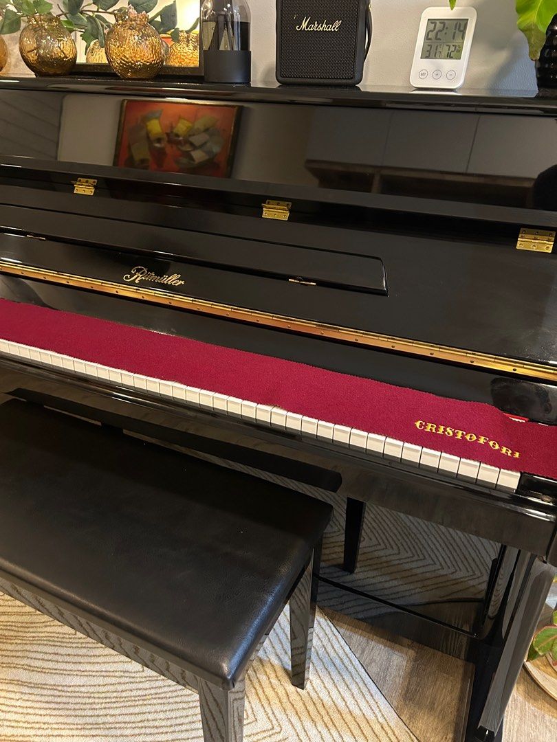 Ritmuller Upright Piano UP-110R2 EP, Hobbies & Toys, Music & Media ...