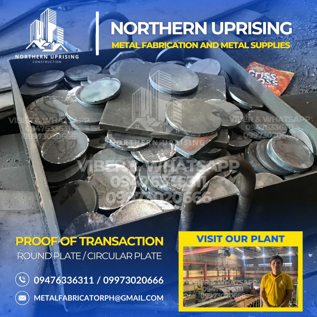 Round Plate | Mild Steel Plate | Base Plate | Anchor Rod | Gusset Plate ...