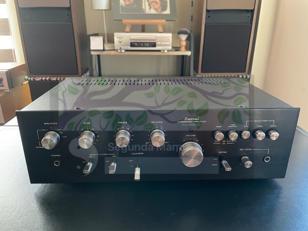 Sansui AU-3300 Integrated amplifier, Audio, Soundbars, Speakers & Amplifiers on Carousell