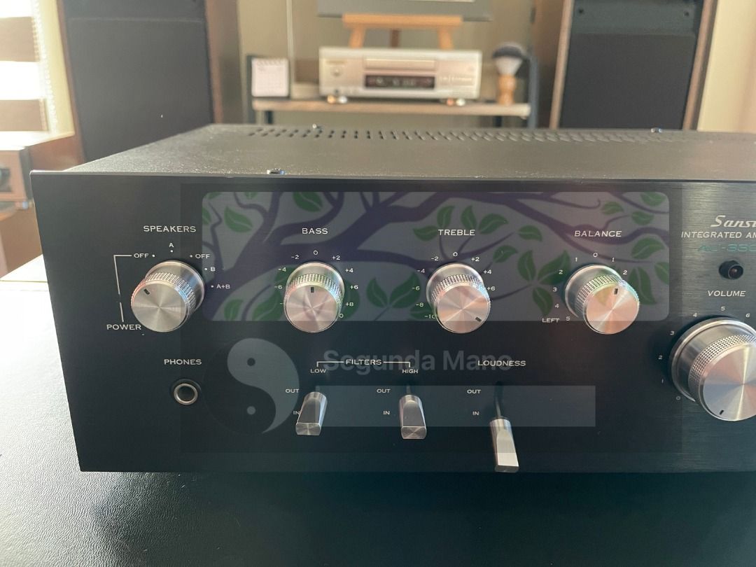 Sansui AU-3300 Integrated amplifier, Audio, Soundbars, Speakers & Amplifiers on Carousell
