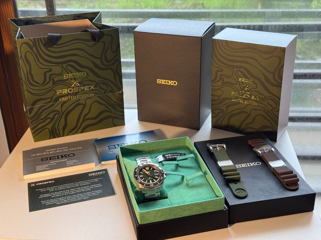 Brand New SEIKO PHILIPPINE LIMITED EDITION SRPK59K1 Inspired by Banaue ...
