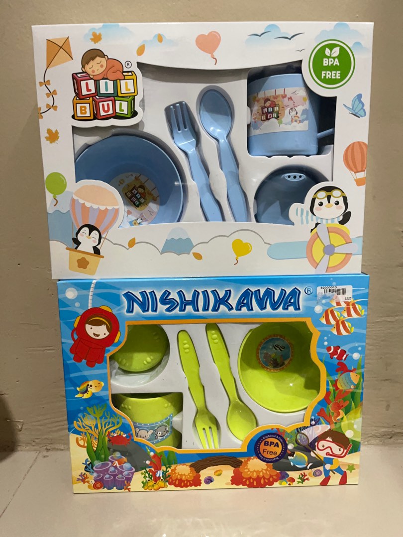 Set alat makan bayi (new), Bayi & Anak, Perawatan & Makanan Anak di ...
