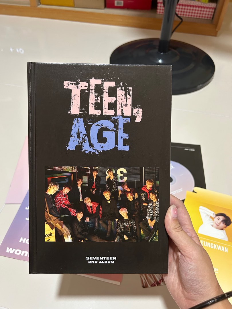 Seventeen TEENAGE Album, Hobbies & Toys, Music & Media, CDs & DVDs on ...