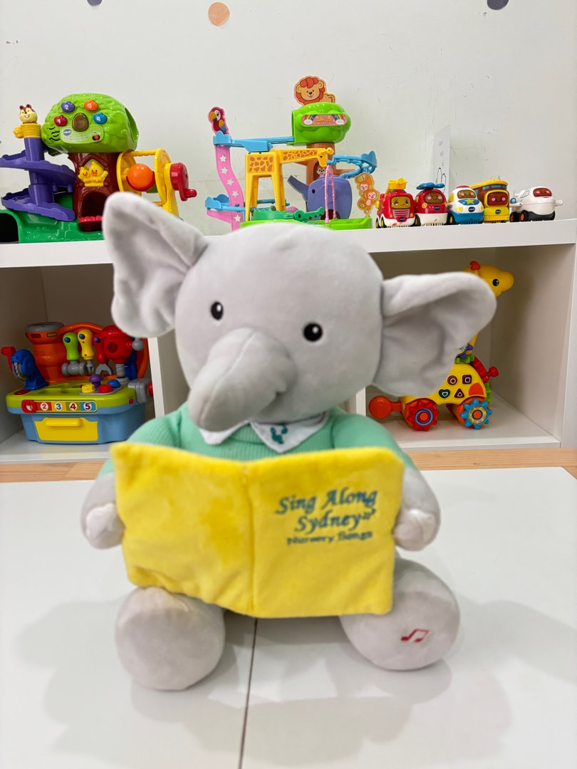 Sing Along Sydney Elephant, Hobbies & Toys, Toys & Games on Carousell