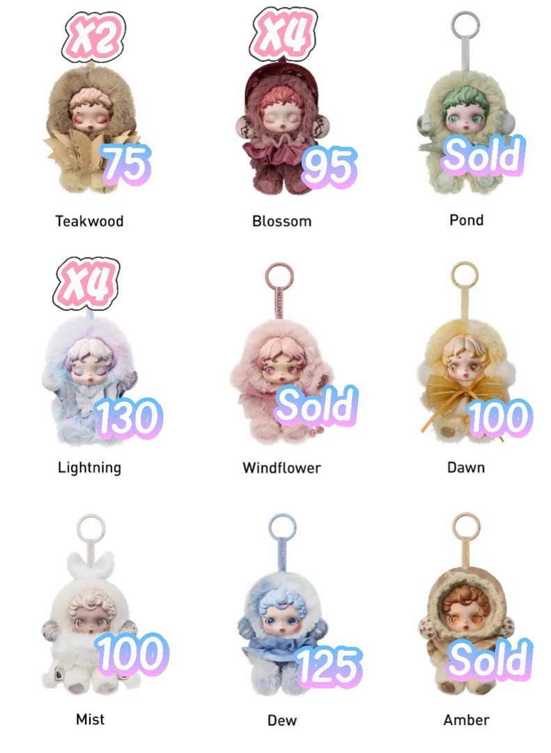 Skullpanda Blossom lighting mist dew teakwood dawn, Hobbies & Toys ...