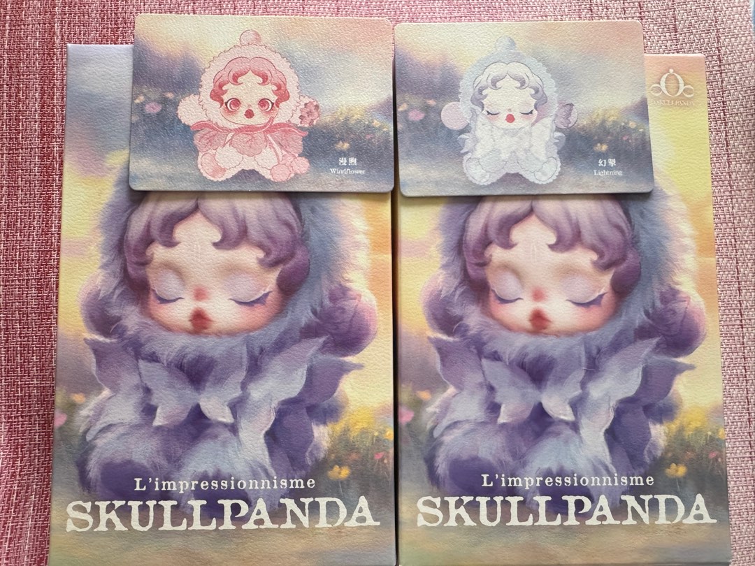 SKULLPANDA L’impressionnisme Series Plush Doll, Hobbies & Toys, Toys ...