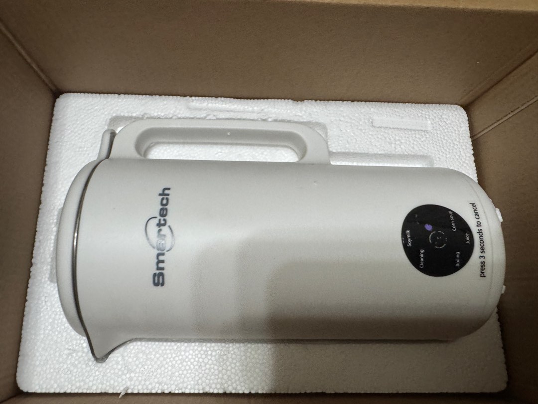 Smartech SC-2838 Smart Sweet Intelligent Soymilk and Soup Maker, 家庭電器, 廚房電器, 榨汁機及攪拌機 - Carousell