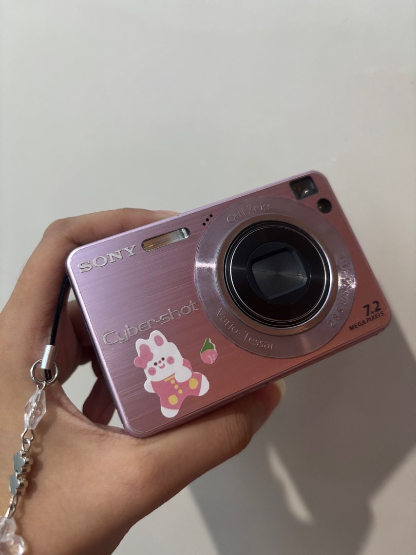sony cybershot w120 digital camera in pink, Photography, Cameras on ...