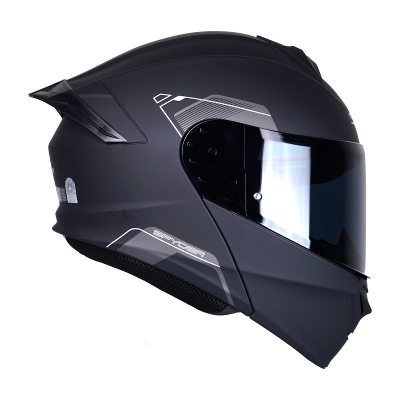 Spyder Force V2 - Modular Dual Visor Helmet (Free Clear Visor ...