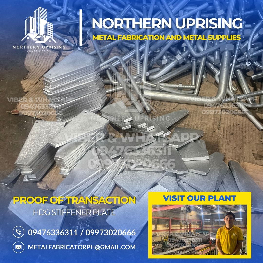 Stifferner Plate | HDG Plate with holes | Cut Size Plate | Base Plate ...