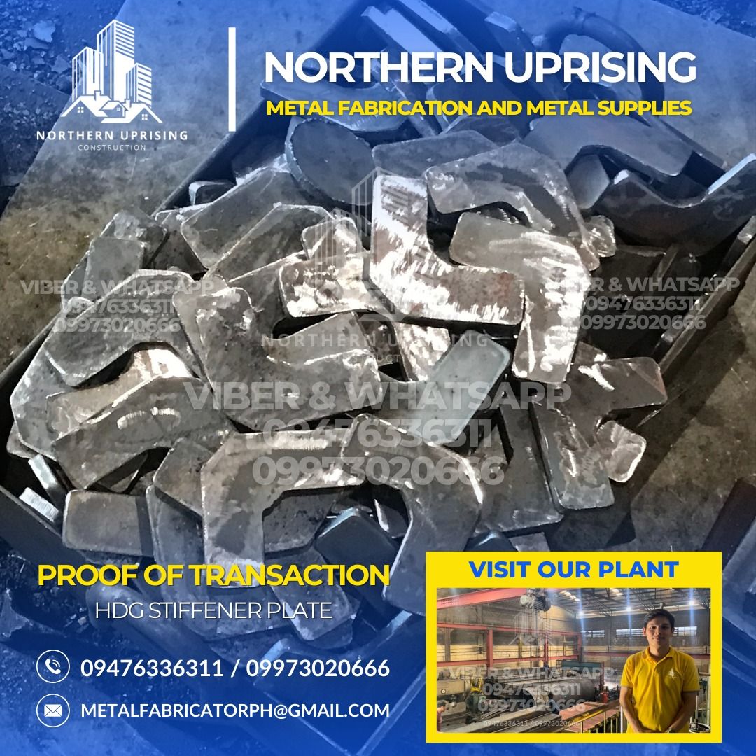 Stifferner Plate | HDG Plate with holes | Cut Size Plate | Base Plate ...