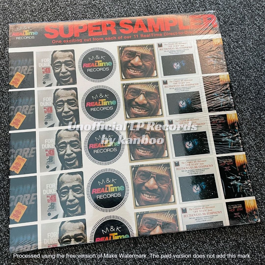 《Super Sampler》 M&K RealTime Records 【Limited Edition】 1978 - US - LP 黑 ...