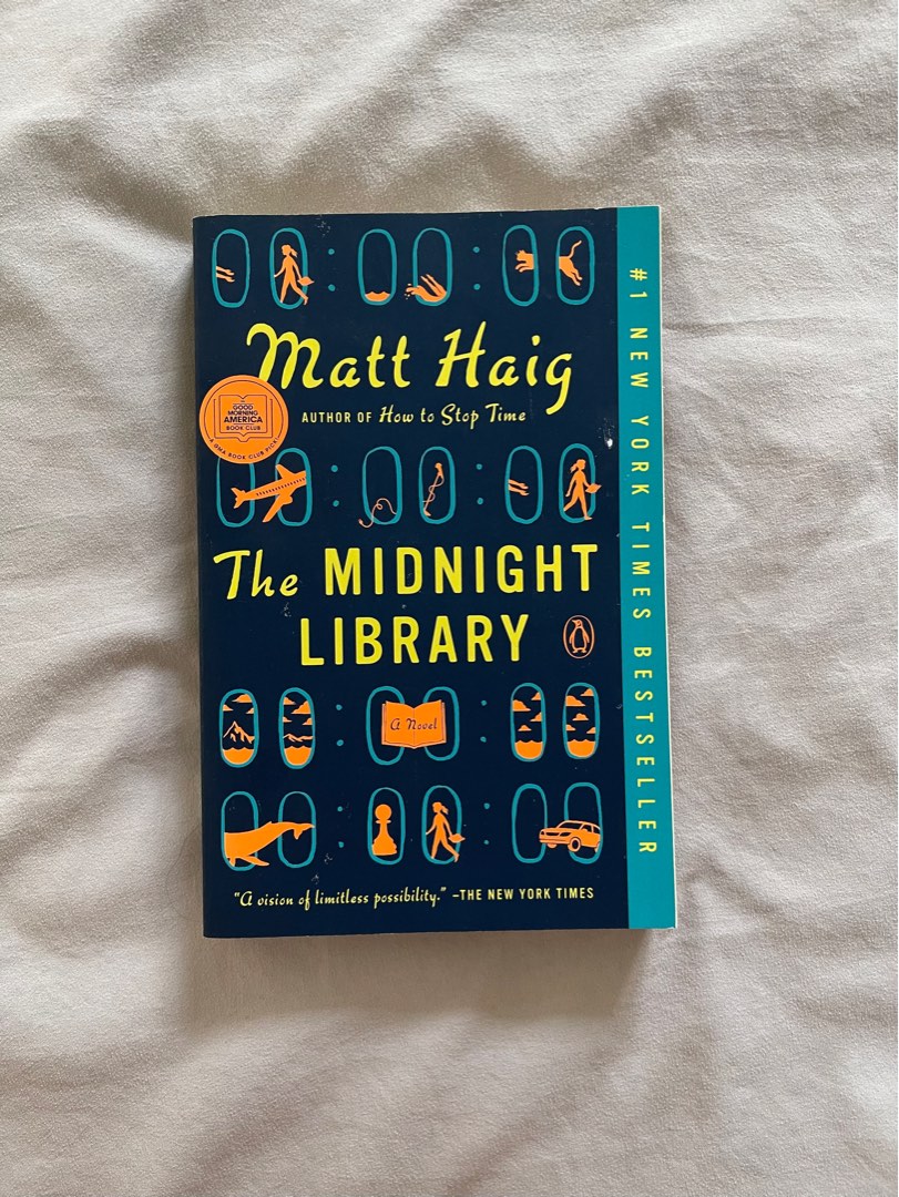 The Midnight Library (Matt Haig) book, Hobbies & Toys, Books ...