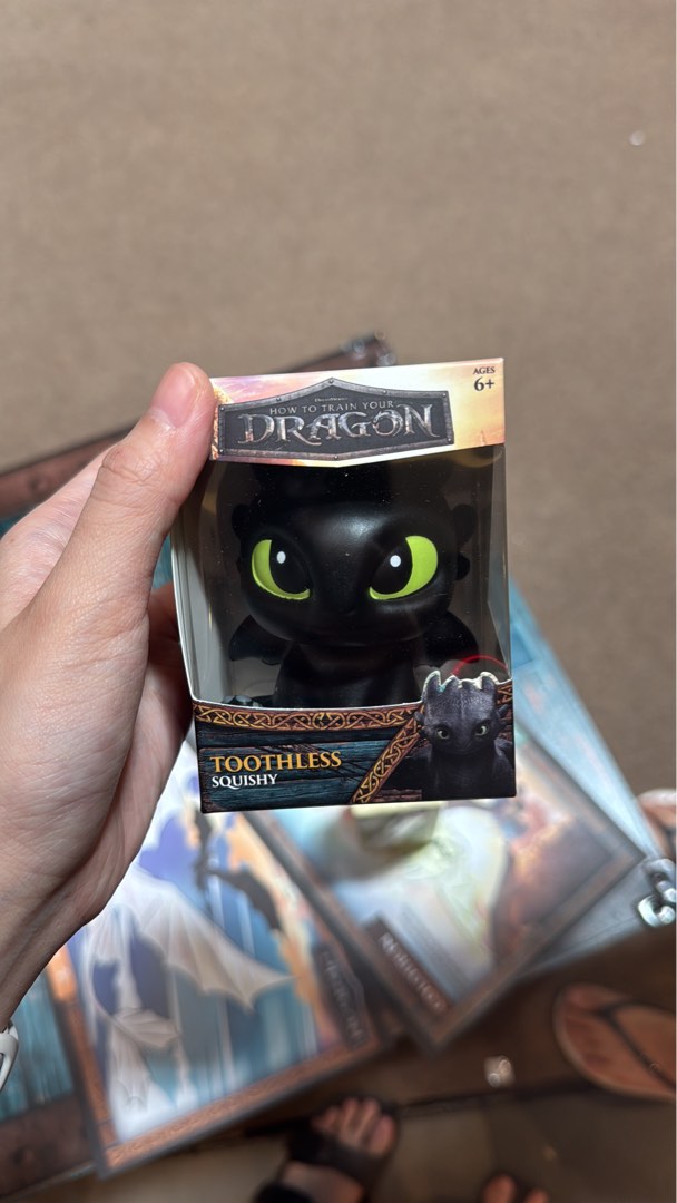 Toothless Squishy (Limited Edition), Hobbies & Toys, Toys & Games on ...
