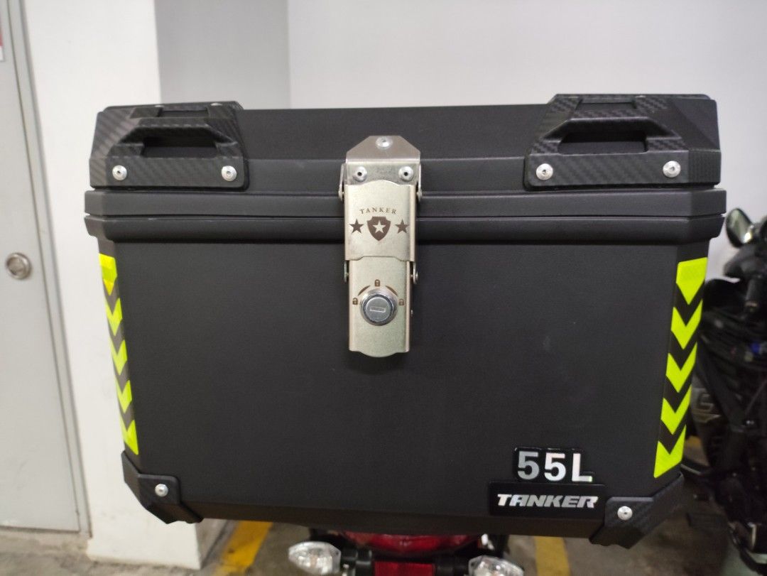 Top box motor tanker 55l, Auto Accessories on Carousell