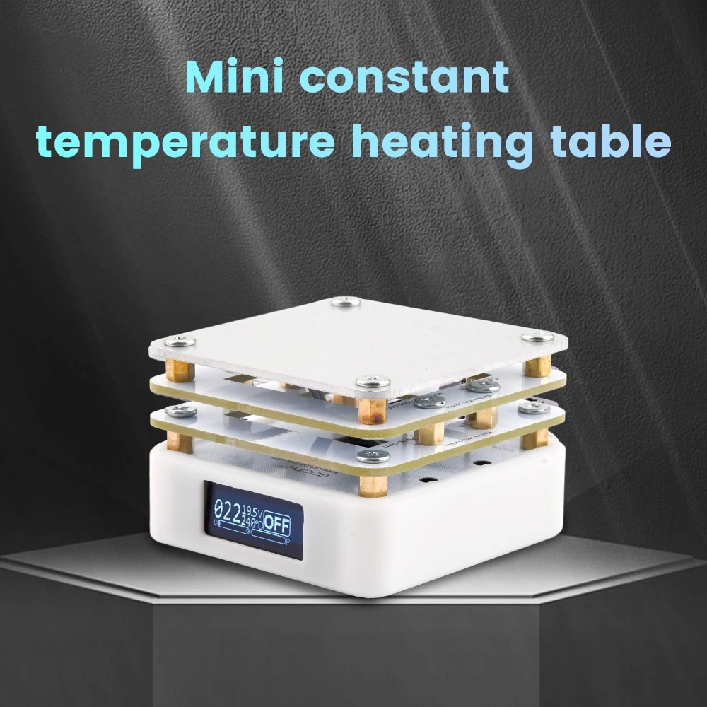 USB Type-C PD65w Mini Hot Plate Digital Soldering Preheating Rework ...