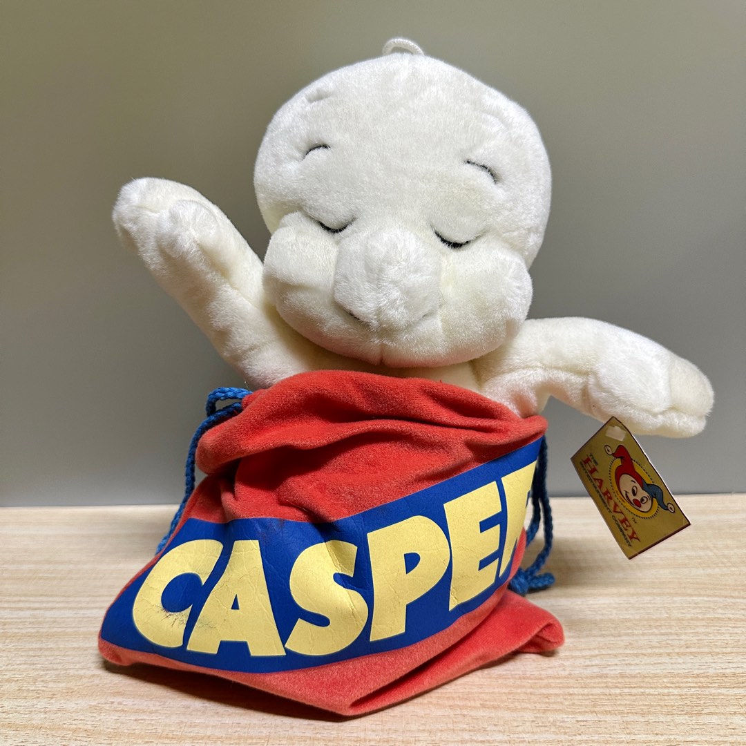Vintage 2000 Eikoh Casper the Friendly Ghost Plush W/Removable Drawstring Pouch 25cm - Php 950 ...