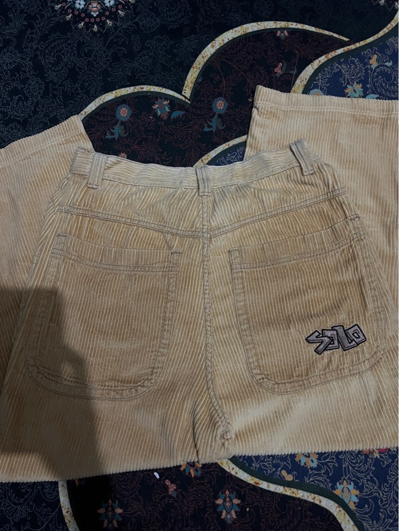 VINTAGE 90s SOLO SEMORE CORDUROY BAGGY PANTS like JNCO SOUTHPOLE Y2K ...
