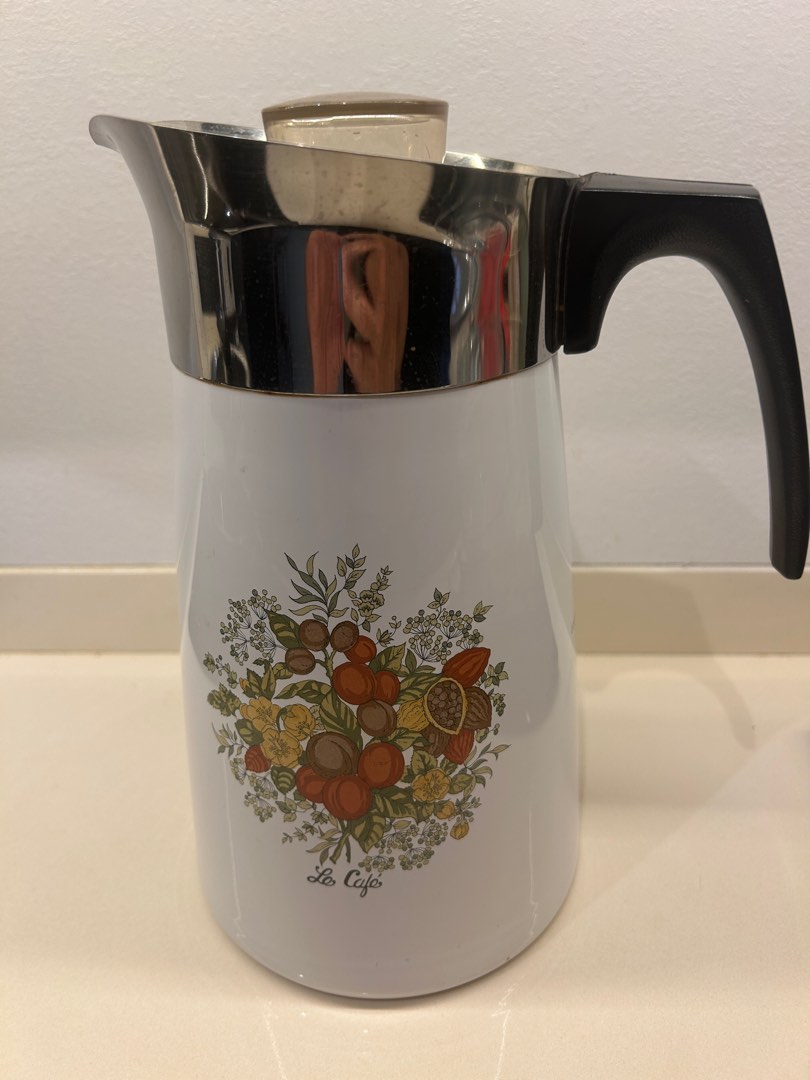 Vintage Corning Ware Coffee Percolator, Furniture & Home Living ...