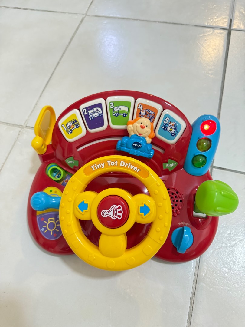 Vtech early education driver toys (has lights music), Hobbies & Toys ...
