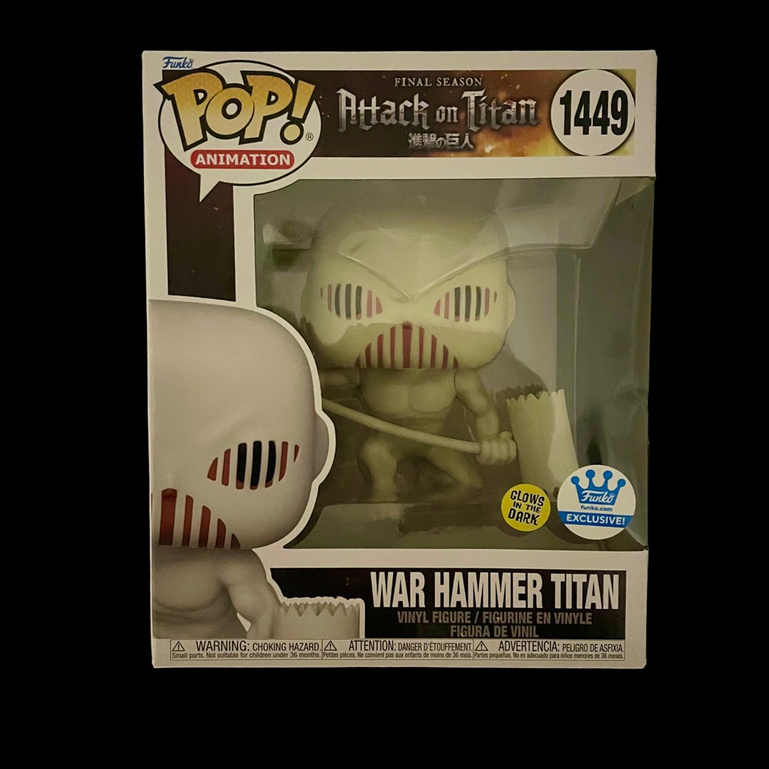 WTS Warhammer Titan #1449 Funko Deluxe Pop (Attack on Titan), Hobbies ...