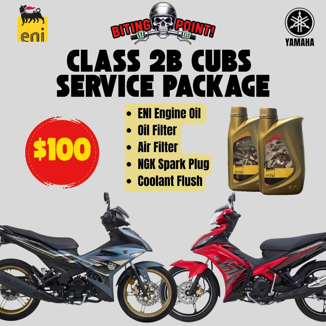 Yamaha LC135 / JUPITER / Y15 SNIPER CUB Service Package Engine Oil ...