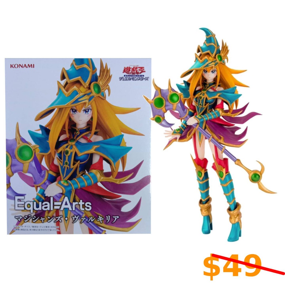 Yu-Gi-Oh Equal Arts Magicians Valkyria Figure (7103595) Brand New, Hobbies & Toys, Toys & Games ...