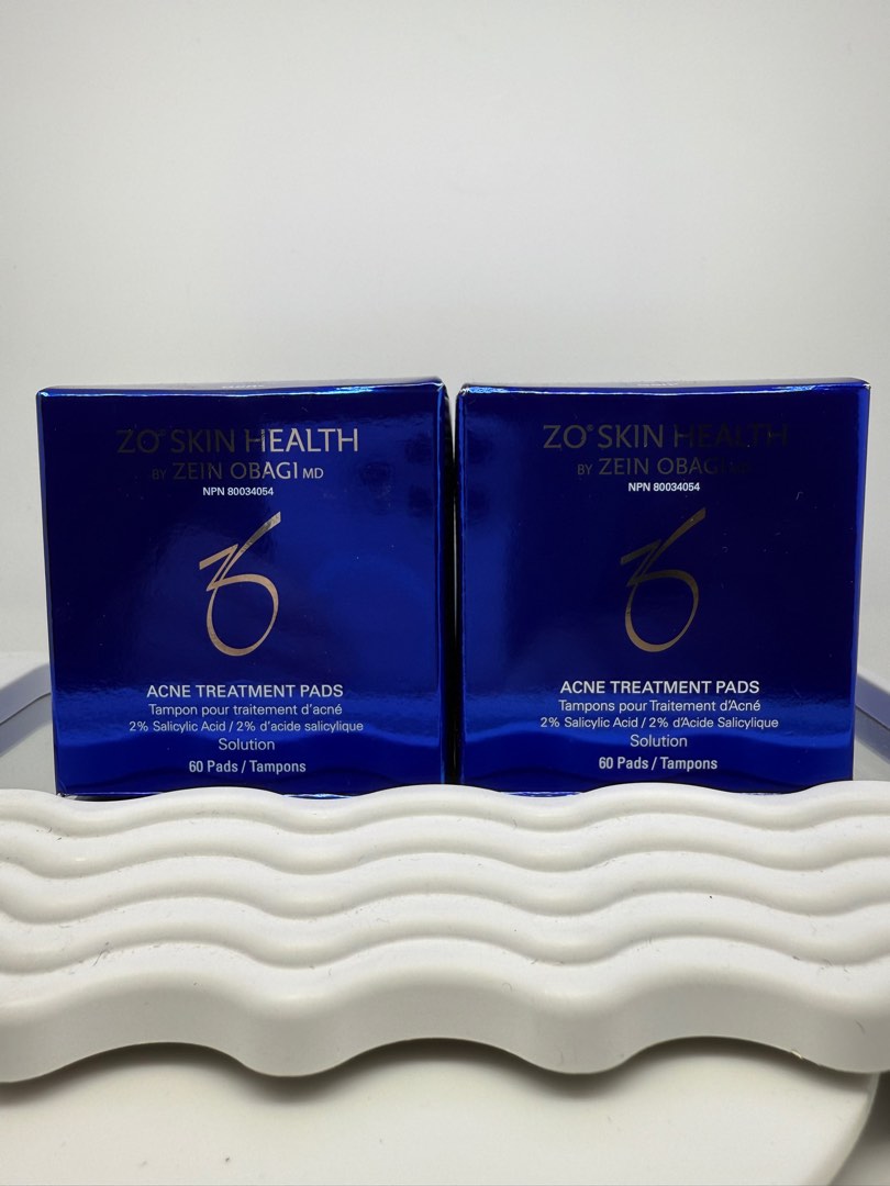 ZO SKIN HEALTH ACNE TREATMENT PADS, Beauty & Personal Care, Face, Face ...