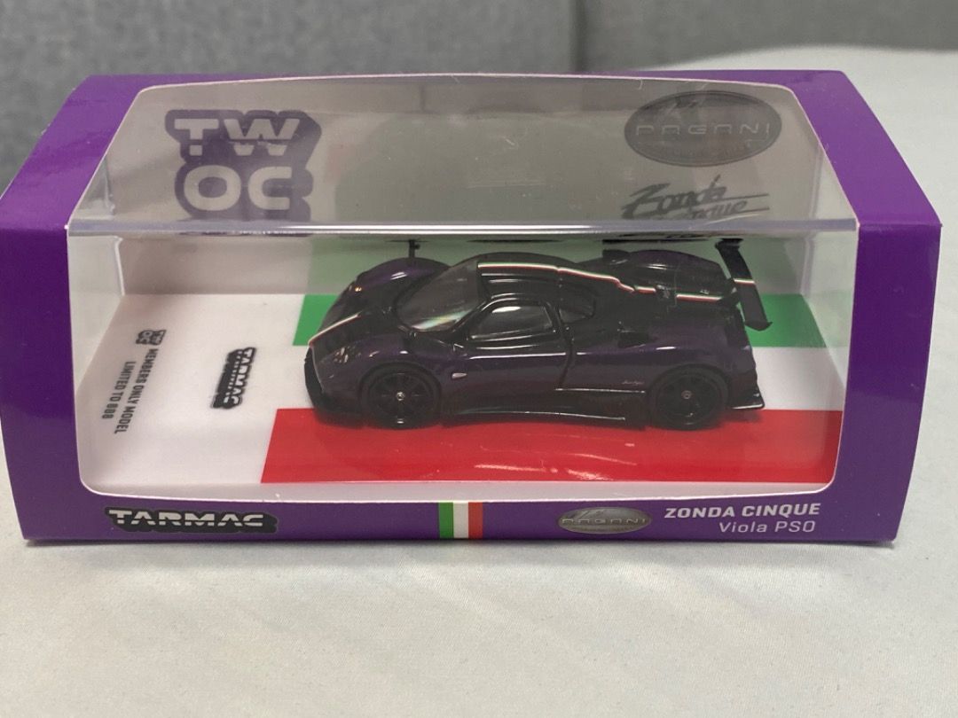 1/64 Tarmac Works Owners Club Pagani Zonda Cinque Viola PSO Limited ...