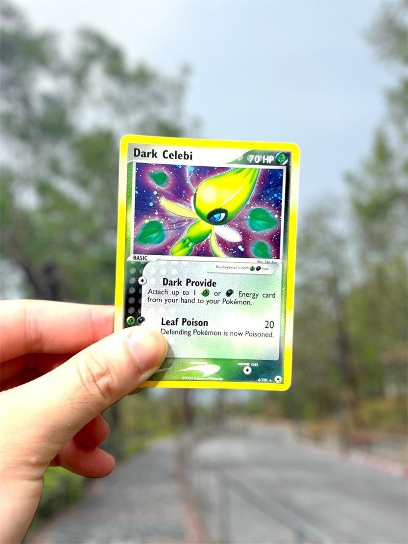 2004 Pokemon Card Pocket Monster Vintage Ex Hidden Legends Dark Celebi ...