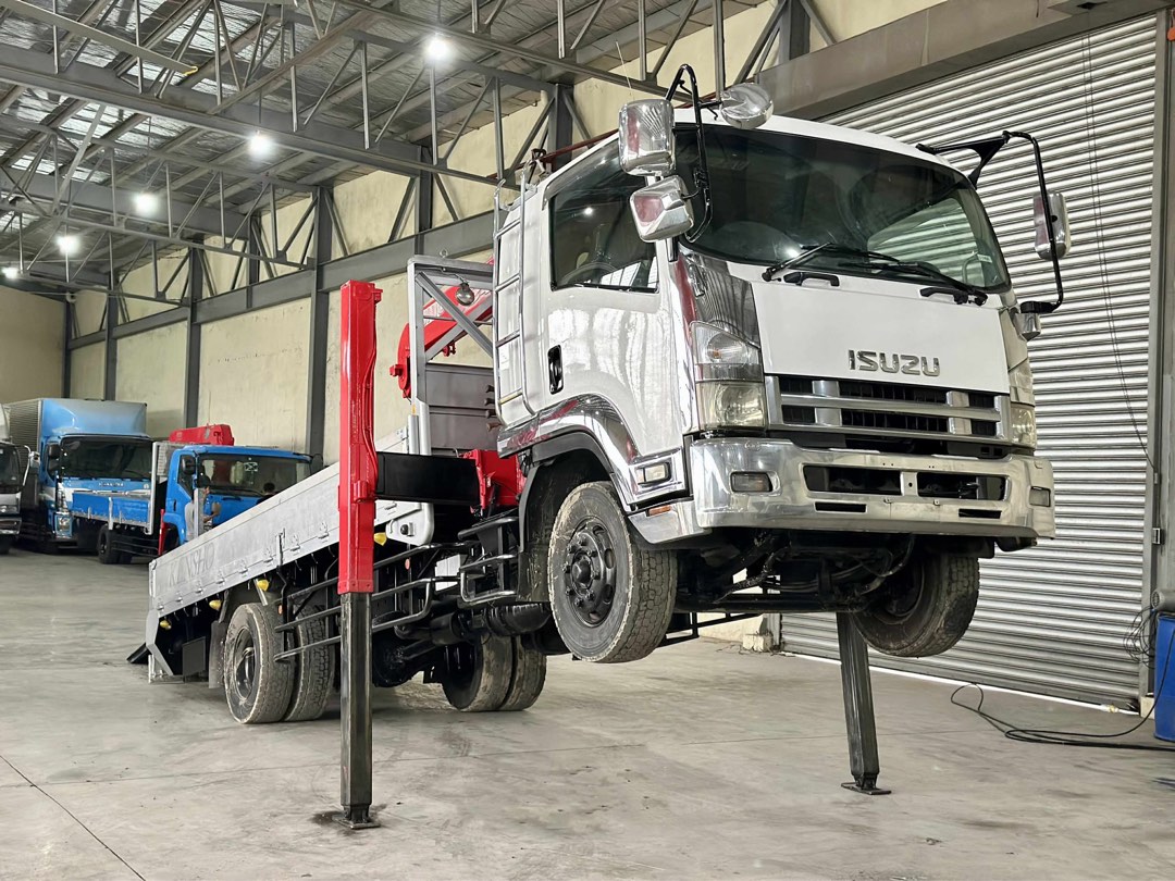 2024 Isuzu Forward Self Loader with Boom F-Series FTR Unic 3 Section ...