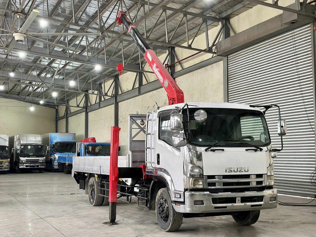 2024 Isuzu Forward Self Loader with Boom F-Series FTR Unic 3 Section ...