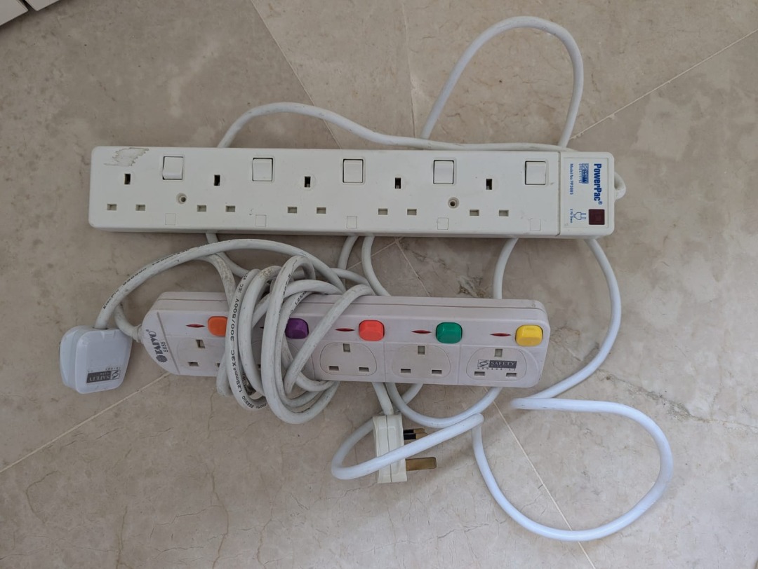 5 way power distribution, TV & Home Appliances, Electrical, Adaptors ...