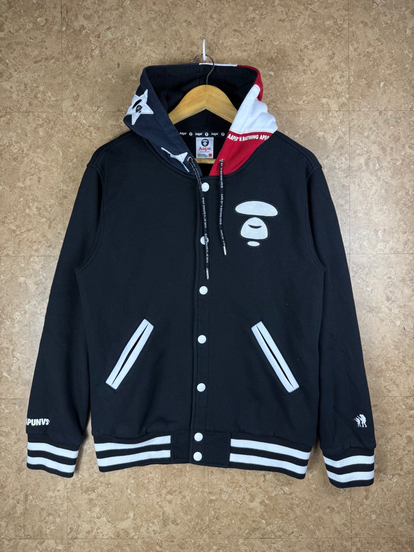 AAPE VARSITY JACKET, Men's Fashion, Coats, Jackets and Outerwear on ...