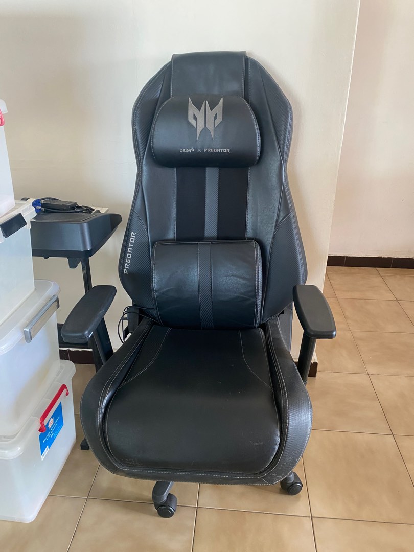 Acer Predator x OSIM Gaming Chair, Furniture & Home Living, Furniture ...
