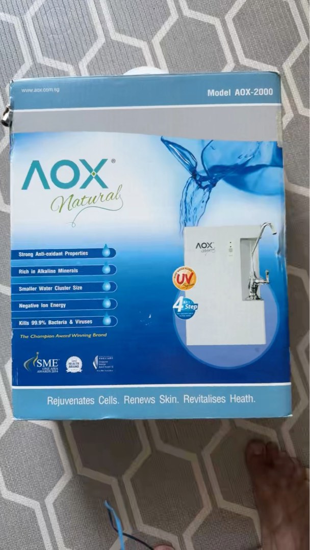 AOX Natural AOX-2000 Water Filter, TV & Home Appliances, Kitchen ...