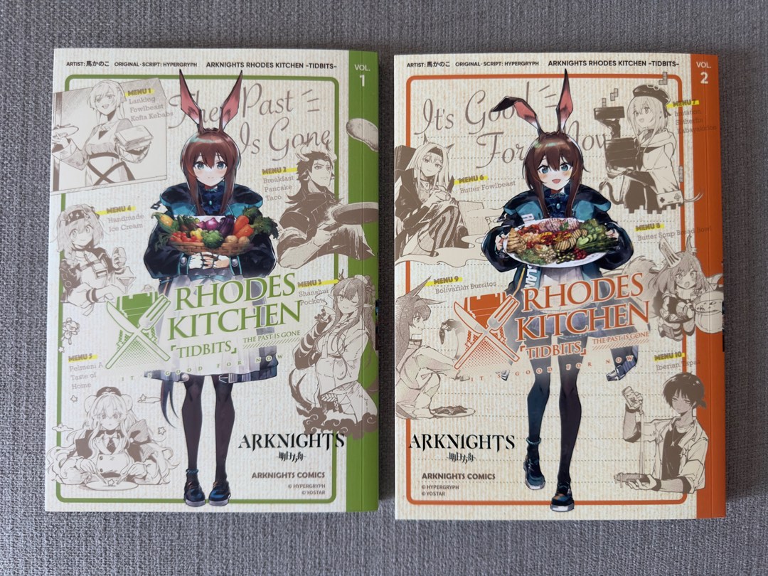 Arknights Comic - Rhodes Kitchen Tidbits, Hobbies & Toys, Books ...