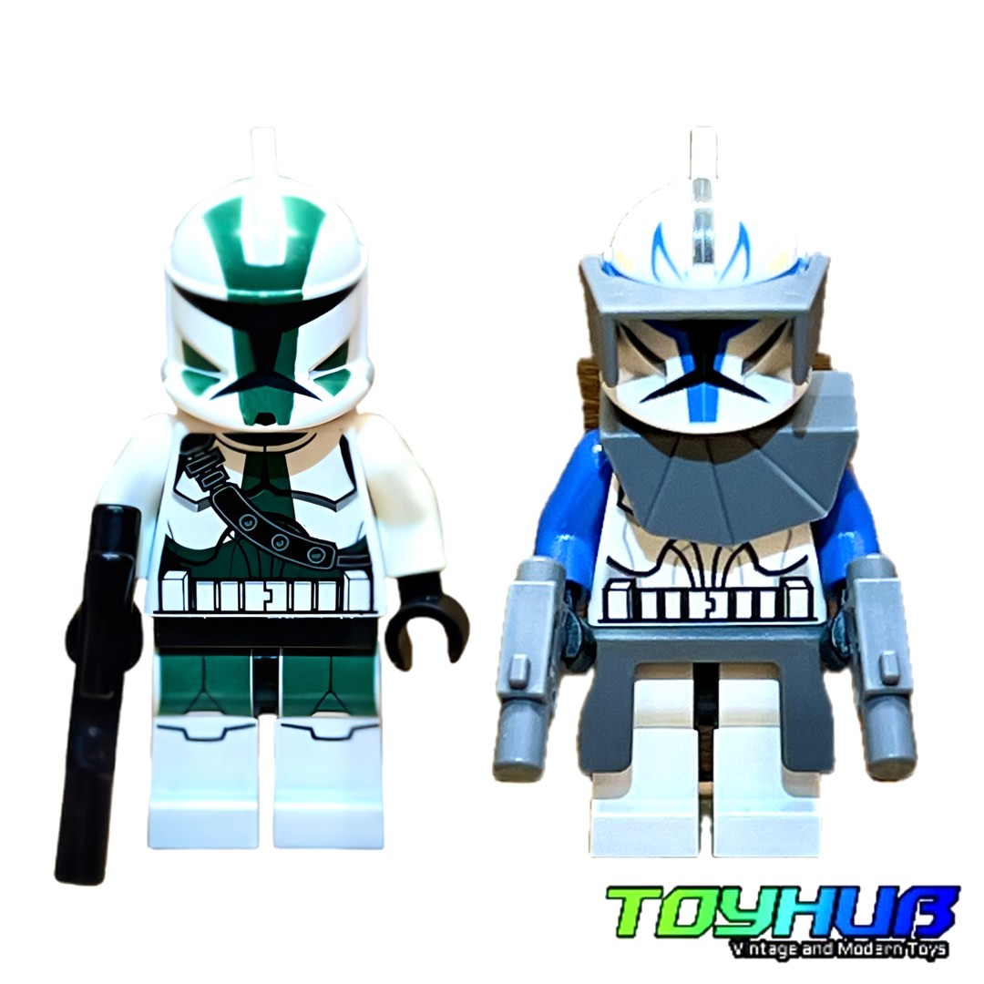Authentic Lego Star Wars Captain Rex & Commander Gree Minifigure Set ...