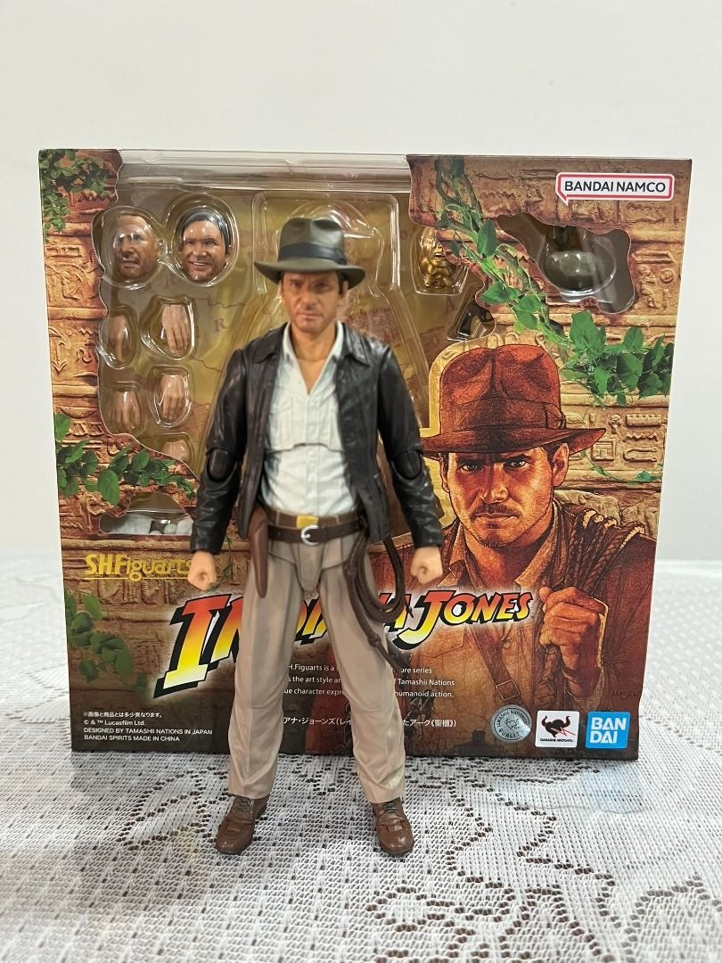 Bandai SHF S.H.Figuarts Indiana Jones Raiders of The Lost Ark Harrison ...