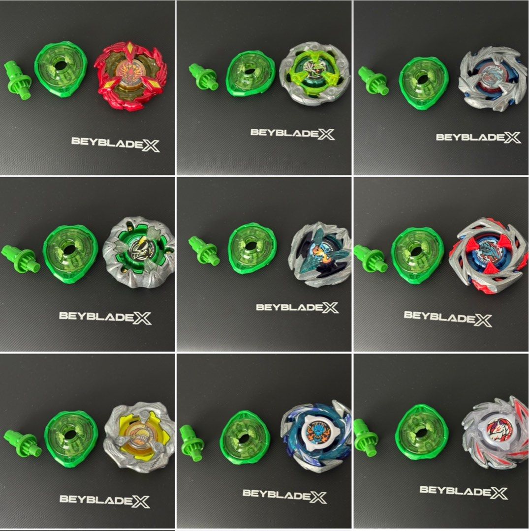Beyblade X 1-60 Rush Line Up - Phoenix Wing - Wizard Rod - Cobalt ...