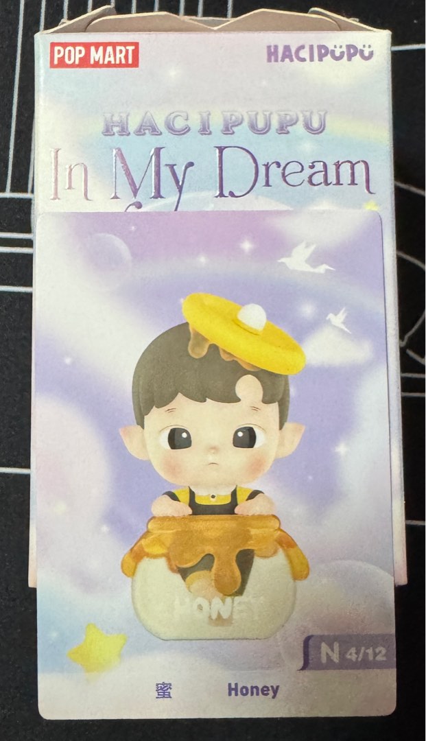 BNIF Popmart Hachipupu In My Dream - Honey, Hobbies & Toys, Toys ...