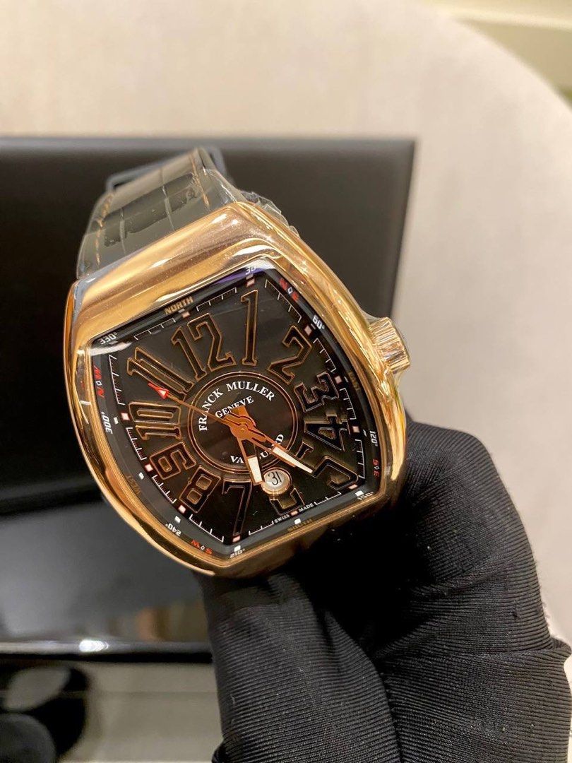(BRAND NEW) 2025 FRANCK MULLER VANGUARD 18K 750 ROSE GOLD REF ...