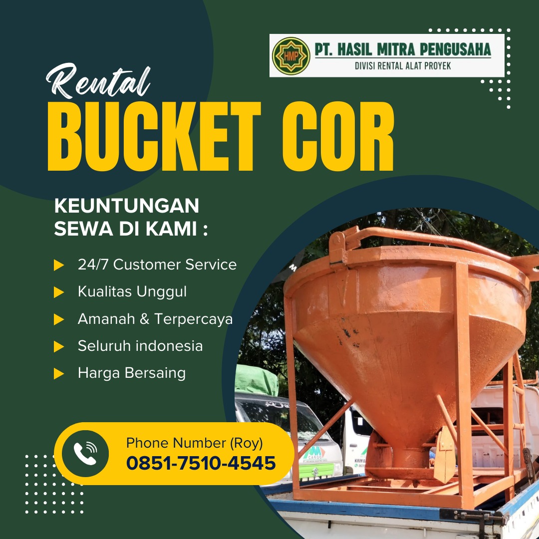 Bucket Cor dan Alat Cor Kudus Termurah | 085175104545, Properti, Rental ...