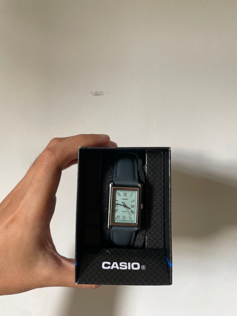Casio Tank (Tiffany Blue dial), Men's Fashion, Watches & Accessories ...