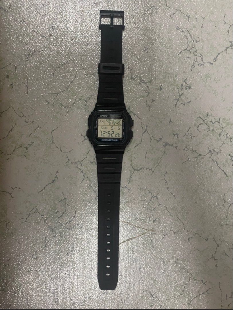 Casio W520U World Time, Men's Fashion, Watches & Accessories, Watches ...