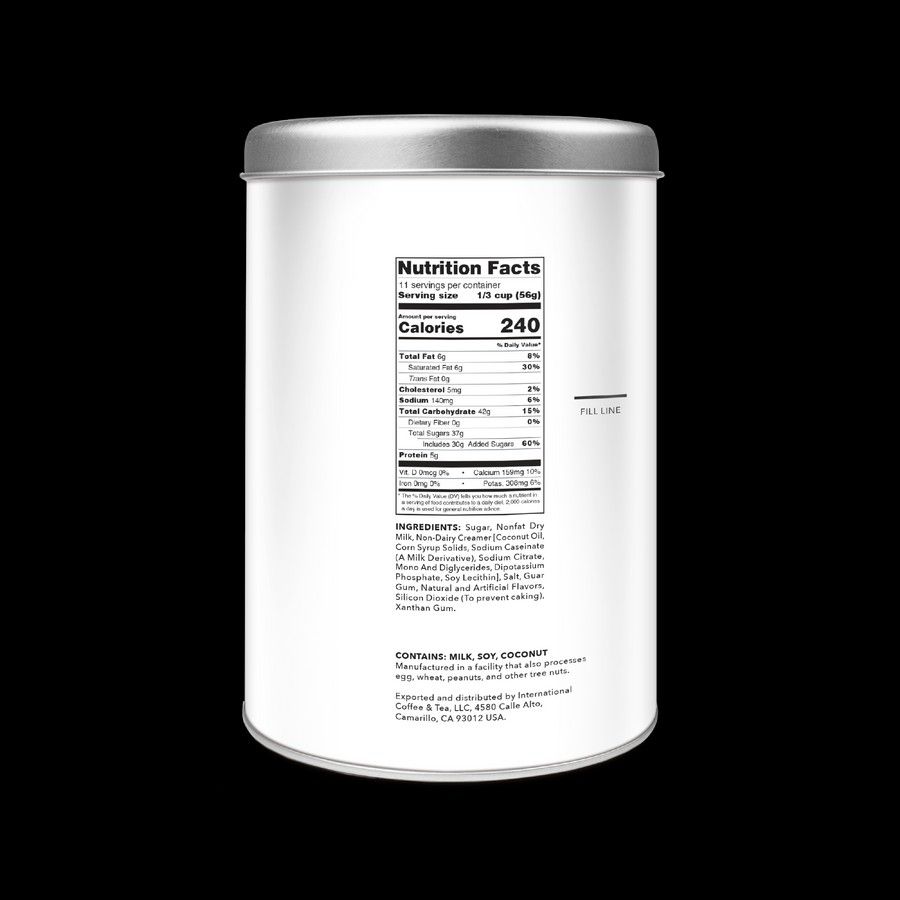 CBTL Vanilla 22oz 624gm The Coffee Bean and Tea Leaf Flavour Powder ...