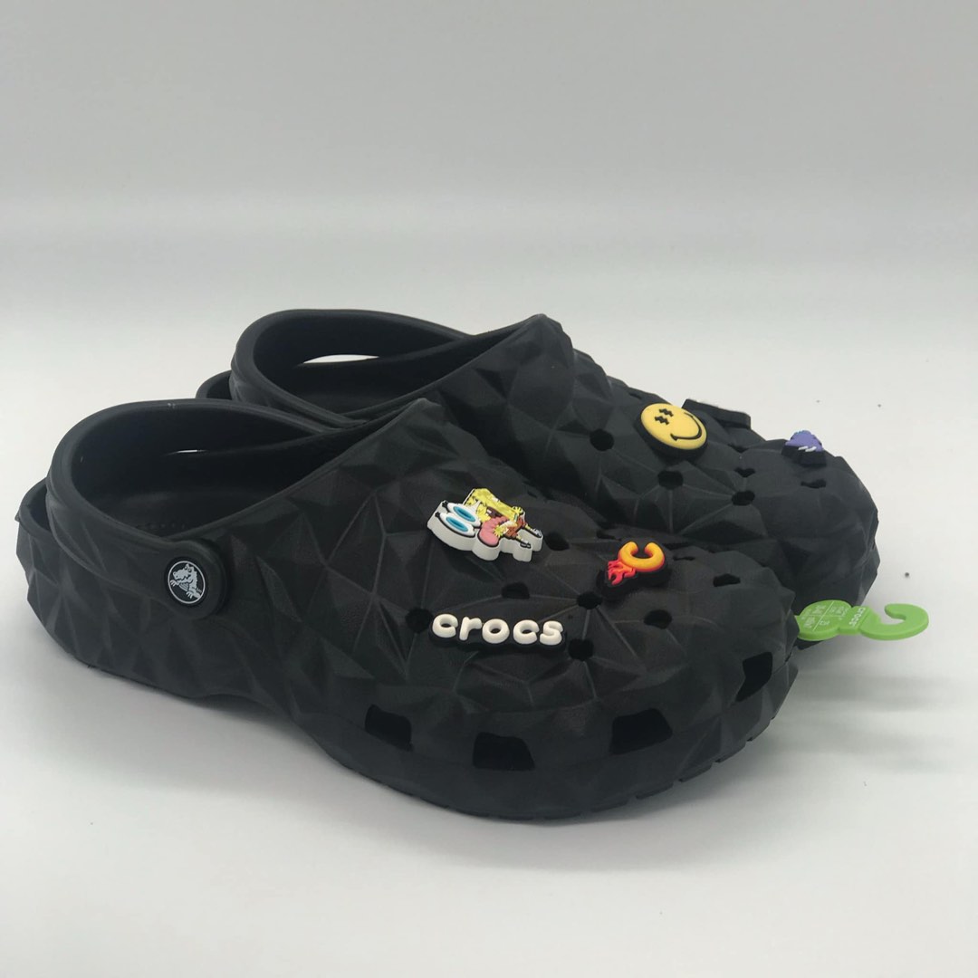 crocs geometric original, Men's Fashion, Footwear, Flipflops and Slides ...